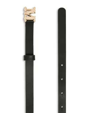Max Mara Monogram Leather Belt