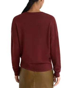 REISS Colette Reverse Seam Dropped Shoulder Sweater