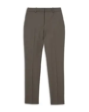 REISS Gabi Slim Creased Pants