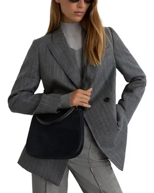 REISS Rosaria Petite Flare Leg Pants