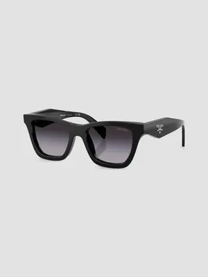 Prada 52mm Butterfly Sunglasses - Black
