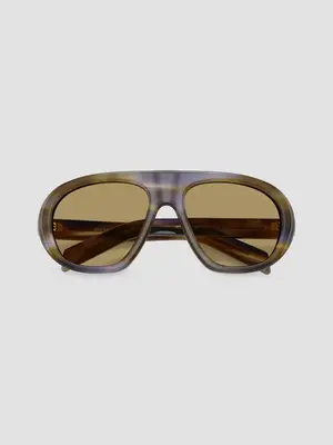 Prada 56mm Pilot Sunglasses