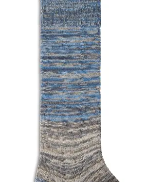 Paul Smith Mouline Cotton Stretch Socks - Grey