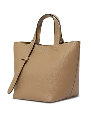 Max Mara Archetipo Extra Small Leather Handbag - Mud