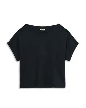 REISS Sia Cotton Off-the-shoulder Top