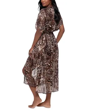 Miraclesuit Cat Call Kimono Swim Cover-up