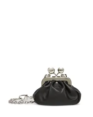 Max Mara Diomede Leather Convertible Clutch