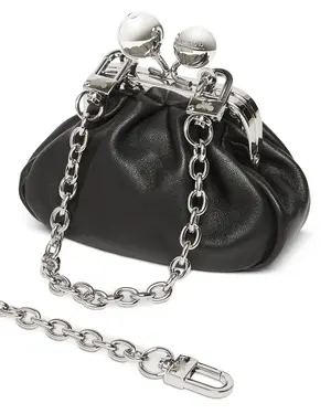 Max Mara Diomede Leather Convertible Clutch