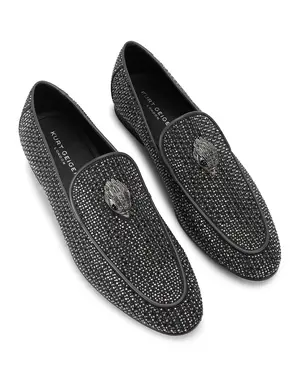 Kurt Geiger Hugh 2 Embellished Leather Loafers