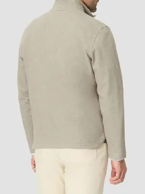 Robert Graham Draycott Quarter-zip Shirt - Sage