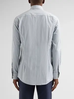 Eton Glen Checktwill Button-front Shirt