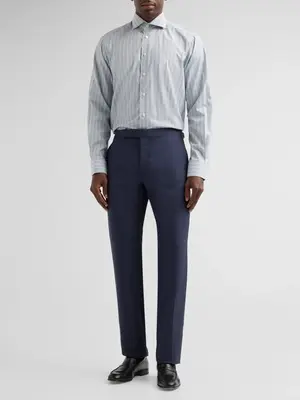 Eton Glen Checktwill Button-front Shirt