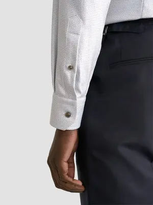 Eton Micro Check Twill Shirt
