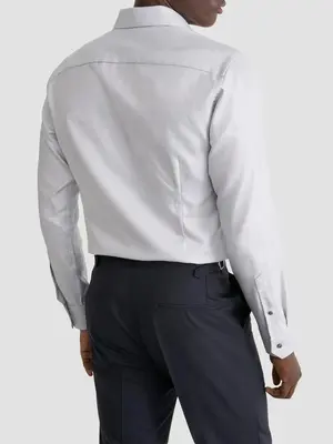 Eton Micro Check Twill Shirt
