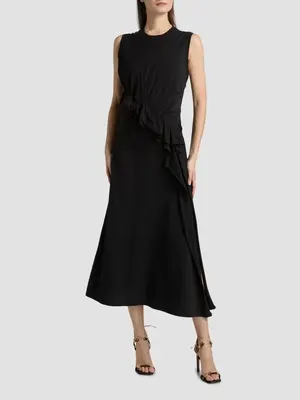 Ulla Johnson Jeune Ruffled Cotton Midi-dress