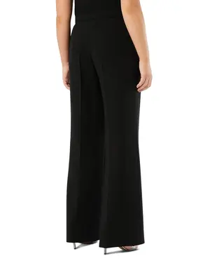 Marina Rinaldi Flare Leg Pressed Pleat Pants