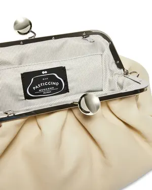 Max Mara Deconstructed Medium Pasticcino Leather Bag