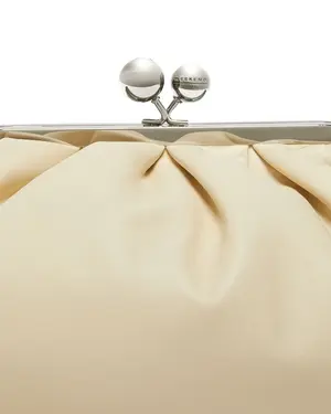 Max Mara Deconstructed Medium Pasticcino Leather Bag