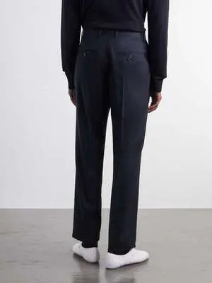 Celine Tapered Wool-gabardine Pants