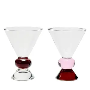 SOPHIE LOU JACOBSEN Totem Wine Glasses, Set Of 2 - Provence
