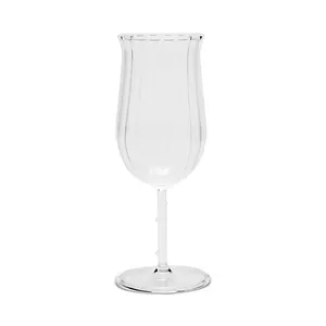 SOPHIE LOU JACOBSEN Tulip Wine Glass, Set Of 4 - Clear