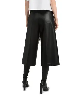 Derek Lam 10 Crosby Cornelia Paper Leather Cropped Pants