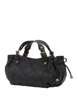Gerard Darel 12h Matelasse Leather Top Handle Bag