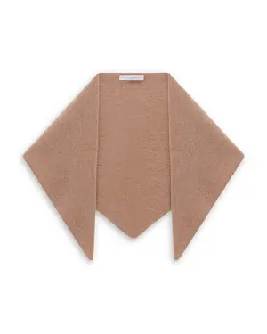 Gerard Darel Sona Cashmere Pointed Ends Scarf - Camel