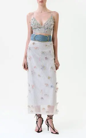 Silvia Tcherassi Ibbie Cotton Top