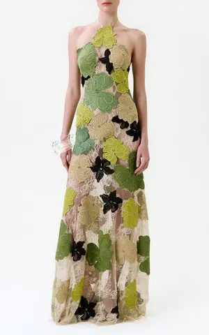Silvia Tcherassi Xenia Cotton-blend Maxi Dress