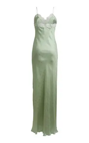 Etro Lace-trimmed Maxi Dress