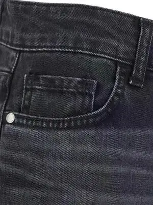MERCI Faded-effect Straight-leg Jeans