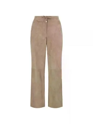 Max Mara Tempio Drawstring Trousers - Neutrals