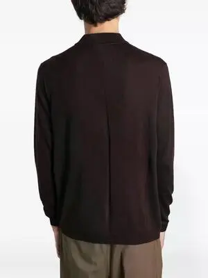 LOW BRAND Long-sleeve Polo Shirt