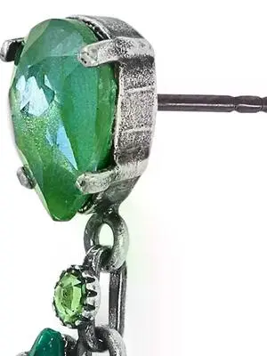KONPLOTT Mess To Impress Crystal Drop Earrings