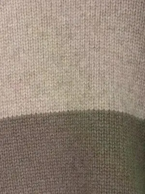 Arch4 Striped V-neck Sweater