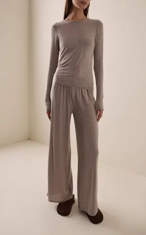NEGATIVE Whipped Long-sleeve Knit Top