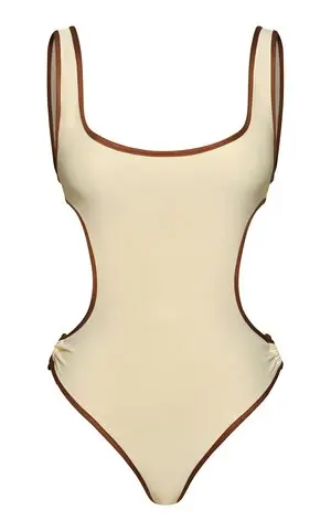 Johanna Ortiz Raiz Marina One-piece Jersey Swimsuit - Multi