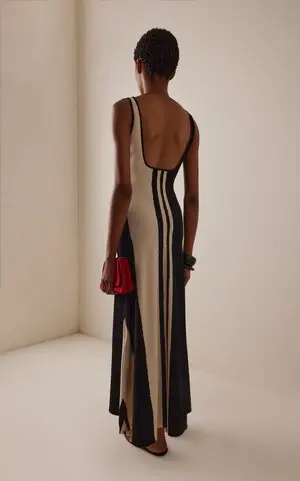 Johanna Ortiz Solar Code Jersey Maxi Dress
