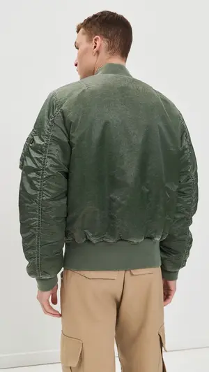Alpha Industries Ma-1 Battlewash Heritage Fit Bomber Jacket