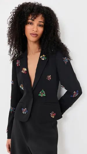 Cinq À Sept Crown Jewel Le Petit Karlie Blazer