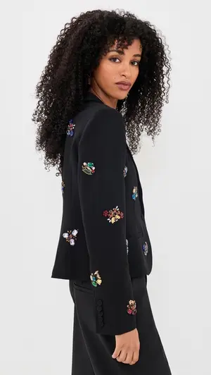 Cinq À Sept Crown Jewel Le Petit Karlie Blazer