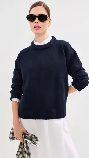 LE BOP Amber Sweater - Navy