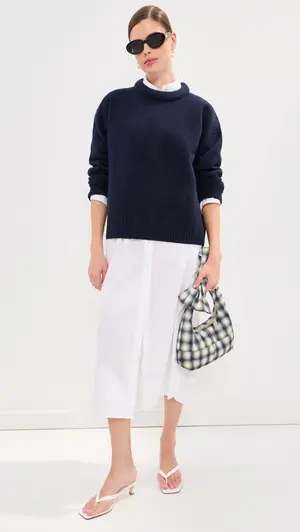 LE BOP Amber Sweater - Navy