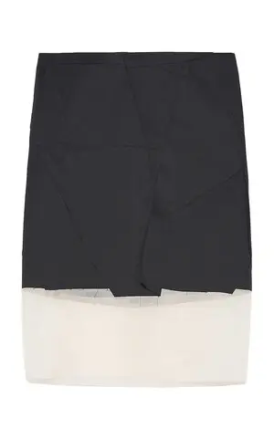 JIL SANDER Colorblocked Midi Skirt - Multi