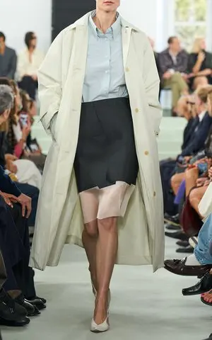 JIL SANDER Colorblocked Midi Skirt