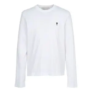 AMI Paris Long Sleeve T-shirt - White