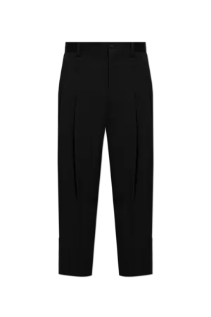 Dolce & Gabbana Pleated Wool Trousers