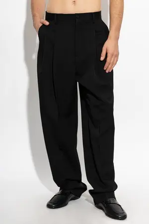 Dolce & Gabbana Pleated Wool Trousers