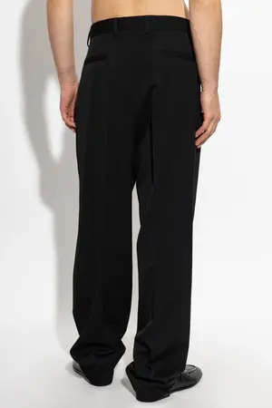 Dolce & Gabbana Pleated Wool Trousers